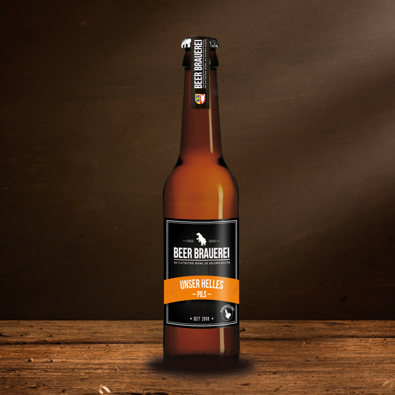 Unser Helles – Pils - Beer Brauerei